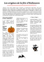 Halloween: Les origines - Lecture compréhension - Cycle 3 - Ce2 - Cm1 ...