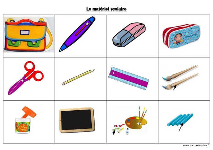 Matériel scolaire - Imagier – Maternelle - Cycle 1 - Cycle 2 - Pass ...