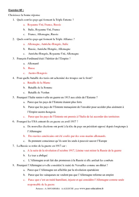 Première Guerre mondiale vers une guerre totale (1914-1918) - 3ème ...