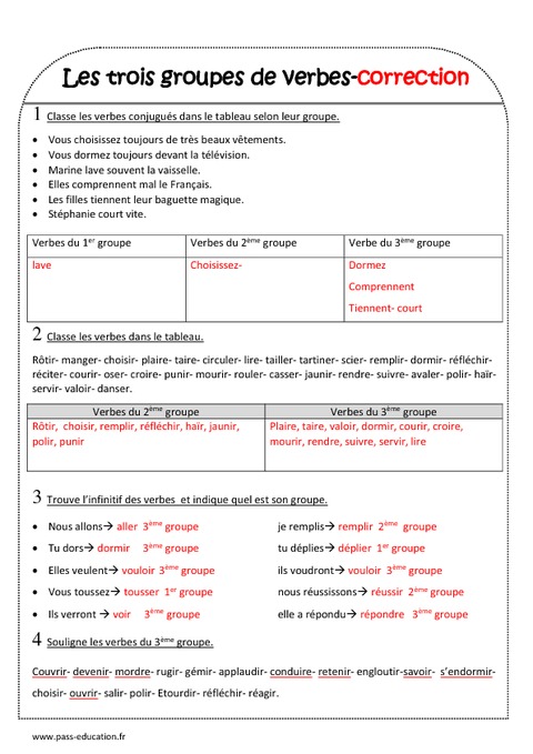 1er, 2ème et 3ème groupe - Ce2 - Exercices à imprimer sur les groupes ...