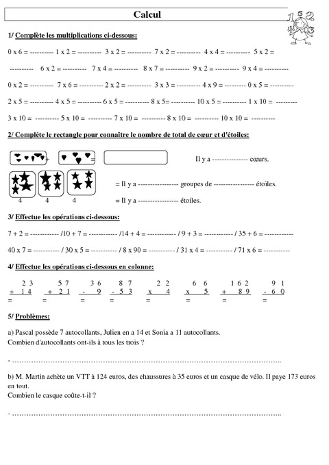 Mathématiques - Ce1 - Bilan fin d'année avec corrigés - Pass Education