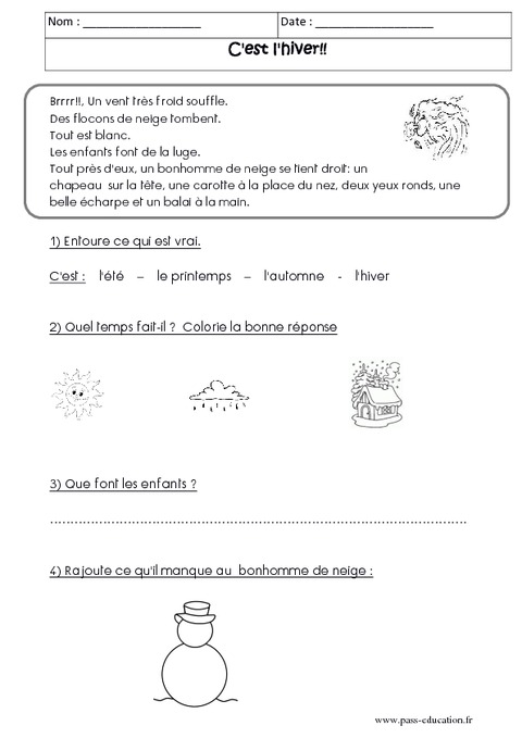 Pin by Do1307 on C2/3-Prim-Franç02:Lecture/Compréhension | French ...
