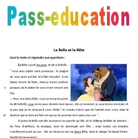La Belle et la Bête - Lecture - Conte : 6eme Primaire - Pass Education