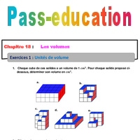 Unités de volume - Révisions - Exercices avec correction : 6eme ...