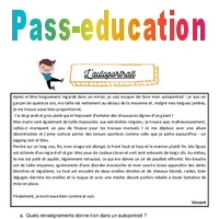 Description - Autoportrait - Ce2 - Cm1 - Cm2 - Ecriture - Rédaction ...