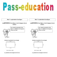 Périmètre d’une figure - Ce2 - Leçon - Cycle 2 - PDF à imprimer
