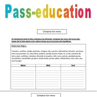 Compose ton menu - Exercices - Ce2 - Cm1 - Cm2 - Sciences - Cycle 3 ...