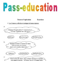 Trouver l'opération - Problèmes - Ce2 - Exercices 2 - Cycle 2 - PDF à ...
