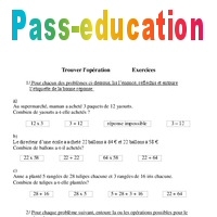Trouver l'opération - Problèmes - Ce2 - Exercices 1 - Cycle 2 - PDF à ...