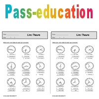 Apprendre à lire l'heure - Ce1 - Exercices - Cycle 2 - PDF à imprimer