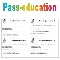 Et - est - Homophones - Ce1 - Leçon - Cycle 2 - PDF à imprimer