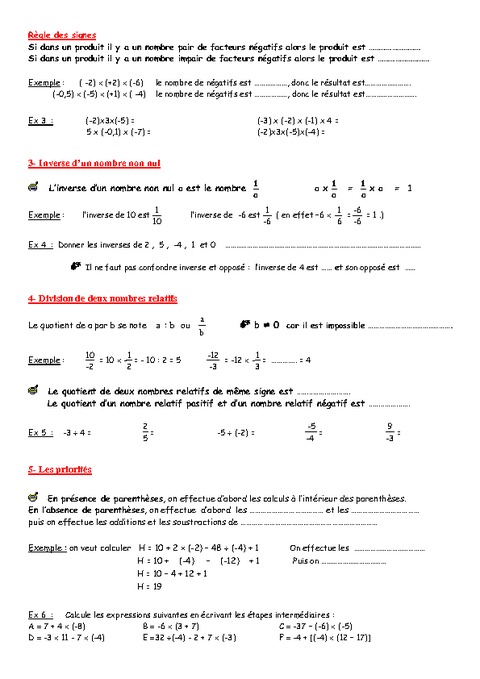 TOP28+ Exercice De Math A Imprimer 4Eme Aperçu - Bts cpi