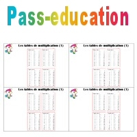 Tables de multiplication – Ce1 - Leçon - Cycle 2 - PDF à imprimer