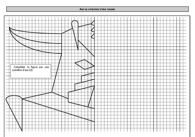 Symétrie axiale - 6ème - Exercices - Correction - Collège ...