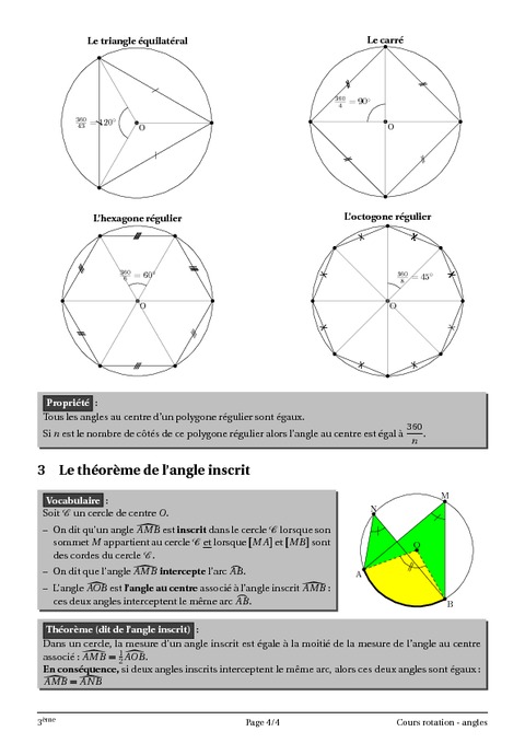Exercice Rotation Géométrie: Exercices Sur Les Rotations – RLZNQ