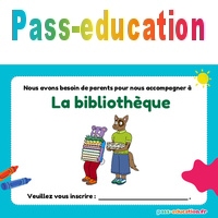 Affiche accompagnement bibliothèque - Affichages pour la classe ...