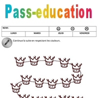 Algorithme - Fête des rois - Maternelle - Petite section – Moyenne ...