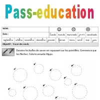 Ronds – Graphisme – Maternelle – Grande section – GS - Cycle 1 - PDF à ...