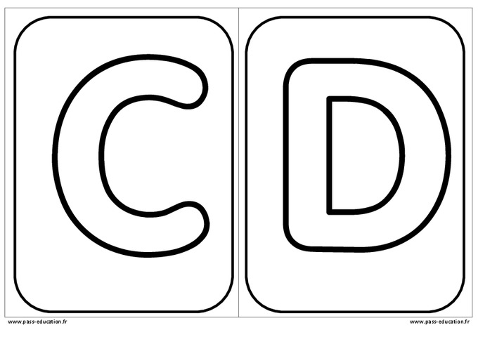 Décorer l'initiale de son prénom - Alphabets – Affichages pour la ...