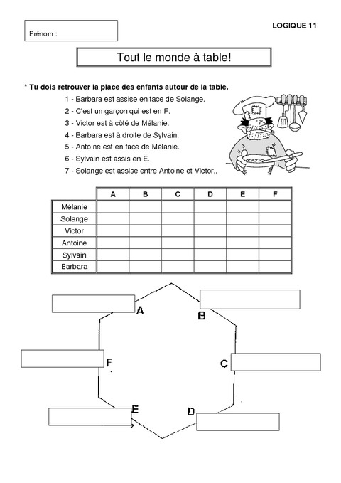 Problèmes de logique – Ce2 – Mathématiques – Exercices et correction ...