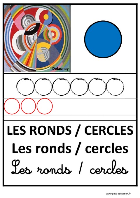 Ronds - Graphisme – Affichages pour la classe – Maternelle – PS – MS ...