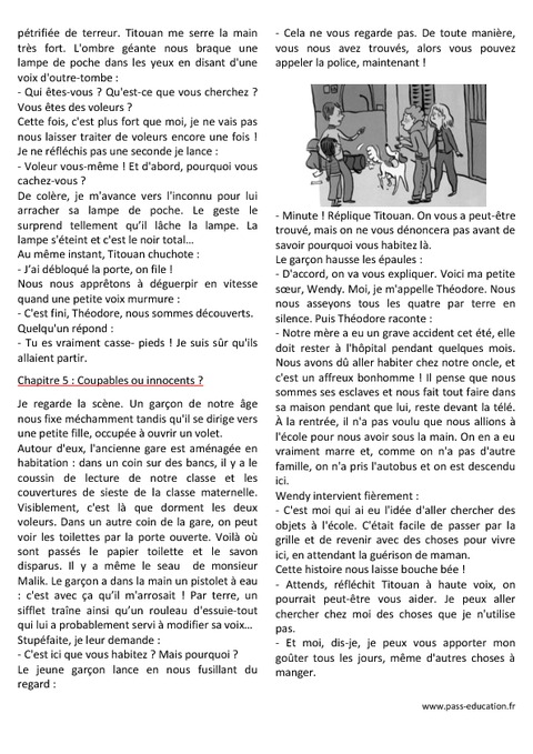 Enquête à l'école - Lecture suivie - Récit - Tapuscrit - Ce2 - Cm1 ...