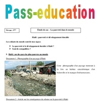 La pauvreté dans le monde – Etude de cas – 5ème – Géographie - Cycle 4 ...