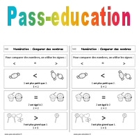 Comparer des nombres - Cp - Leçon - Cycle 2 - PDF à imprimer