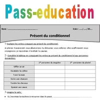 Conditionnel présent - Cm2 - Exercices corrigés - Cycle 3 - PDF à imprimer