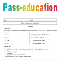 Formules - Notion de fonction – 3ème – Brevet des collèges - Cycle 4 ...