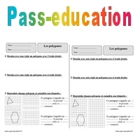 Polygones – Ce2 – Exercices - Cycle 2 - PDF à imprimer