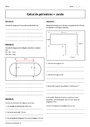 Calcul de périmètres - Cercle - 6ème - Exercices à imprimer - Pass ...