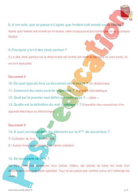 Evaluation diagnostique de début d'année - CE2 - Français - Cycle 2