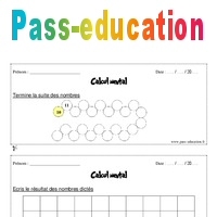 Calcul mental - Cp - Exercices et bilan - Semaine 17 à 20 - Cycle 2 ...
