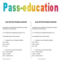 Lettres finales muettes - Ce2 - Leçon - Cycle 2 - PDF à imprimer