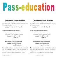 Lettres finales muettes - Cm2 - Leçon - Cycle 3 - PDF à imprimer