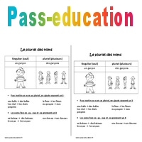 Pluriel des noms - Ce1 - Leçon - Cycle 2 - PDF à imprimer