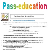 Fonctions de nutrition - 6ème - Cours - Cycle 3 - PDF à imprimer