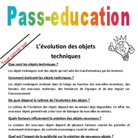 Comment évoluent les objets techniques ? - Cycle 3 - PDF à imprimer