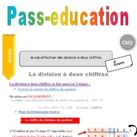 Comment effectuer des divisions à deux chiffres - CM2 - Leçon - Cycle 3 ...