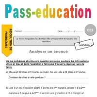 Je trouve la question, les données utiles et l’opération nécessaire à ...