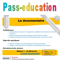Rédiger un texte documentaire - CM1 - CM2 - Fiche de préparation ...