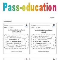 Comment distinguer les homophones: on-ont-n’ont / a-as-à - CM1 - CM2 – Entrainement – Evaluation ...