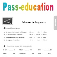 Mesures de longueurs au Cm1 - Exercices, révisions - Cycle 3 - PDF à ...