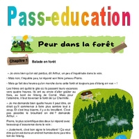 Peur dans la forêt - Ce1 - Ce2 - Récit - Lecture - Cycle 2 - PDF à imprimer