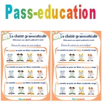 Déterminant, nom, adjectif qualificatif et verbe - Ce1 - Ce2 - Rituels ...