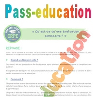 Qu’est-ce qu’une évaluation sommative ? – CRPE 2026 - Cycle 3 - PDF à ...