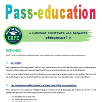 Comment construire une séquence pédagogique ? – CRPE 2026 - Cycle 3 - PDF à imprimer