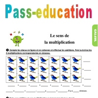Le sens de la multiplication au Ce1 - Exercices, révisions - Cycle 2 ...
