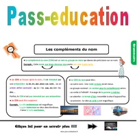 Les compléments du nom au Cm2 - Evaluation et Bilan - Cycle 3 - PDF à ...